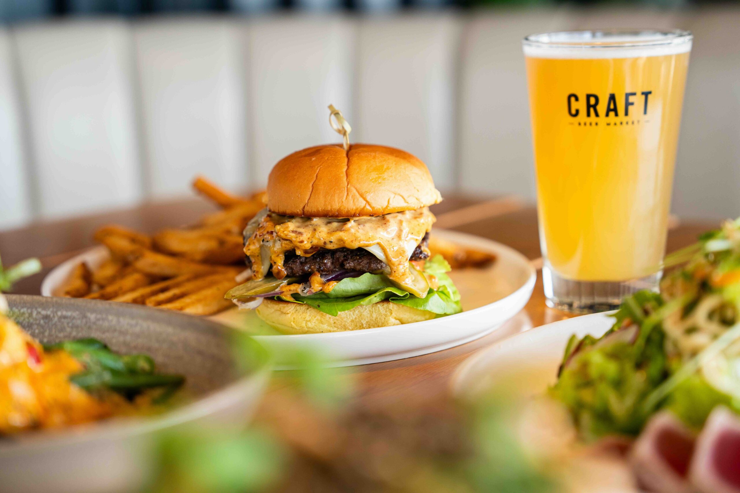 Explore our Food & Drink Menu CRAFT Beer Market